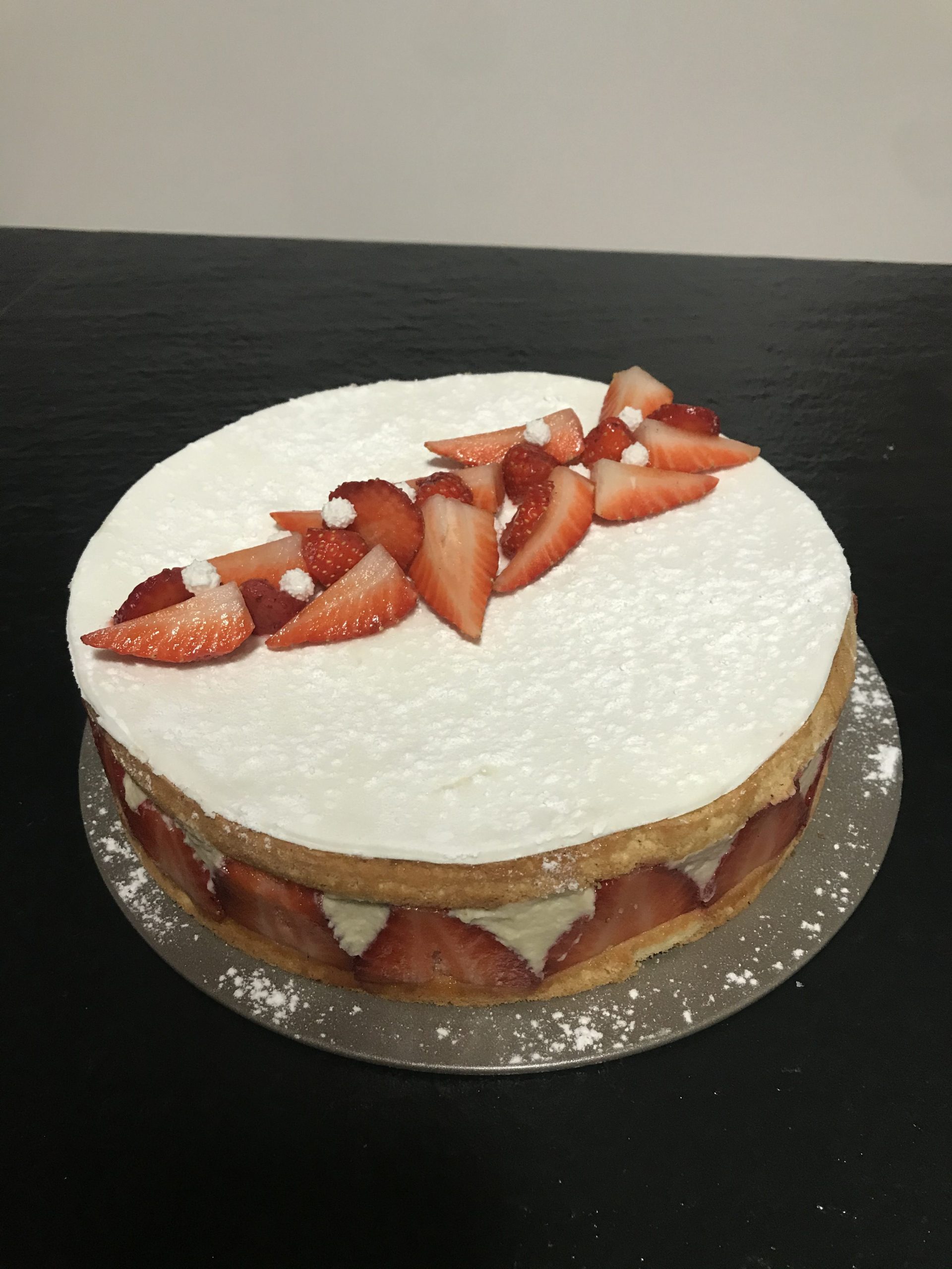 Recette du fraisier facile et léger avec Hervé Cuisine