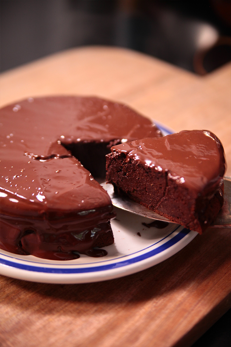 Meilleure recette de gâteau chocolat sans beurre ni sucre