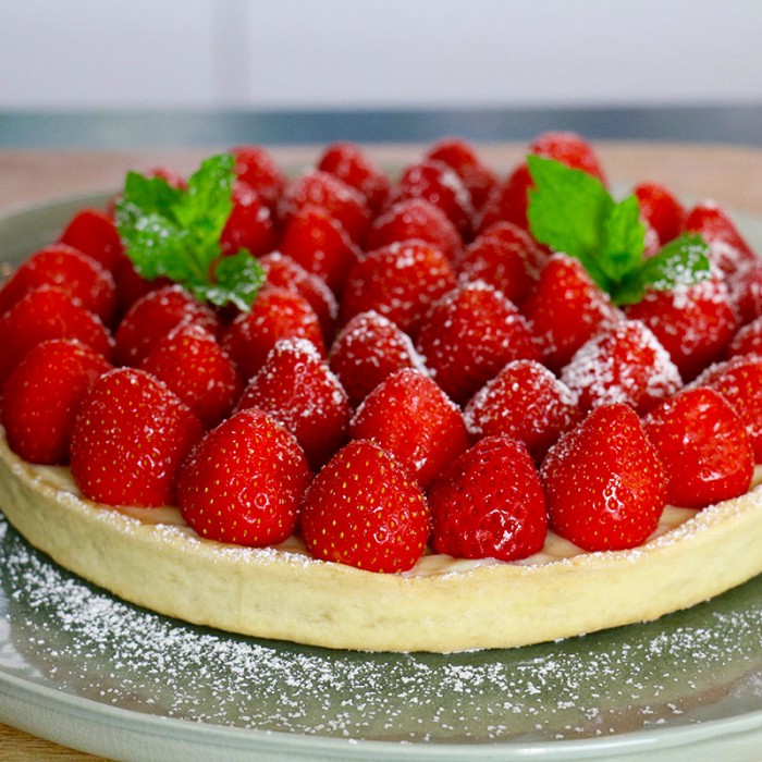 Recette de la tarte framboises maison