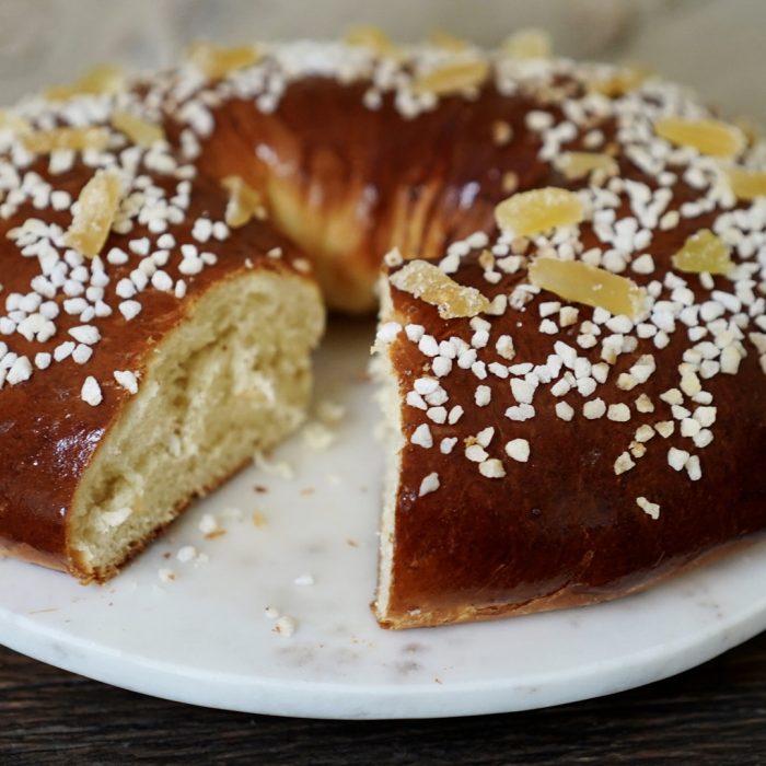 recette de la fougasse d'Aigues Mortes (brioche moelleuse) à la fleur d ...
